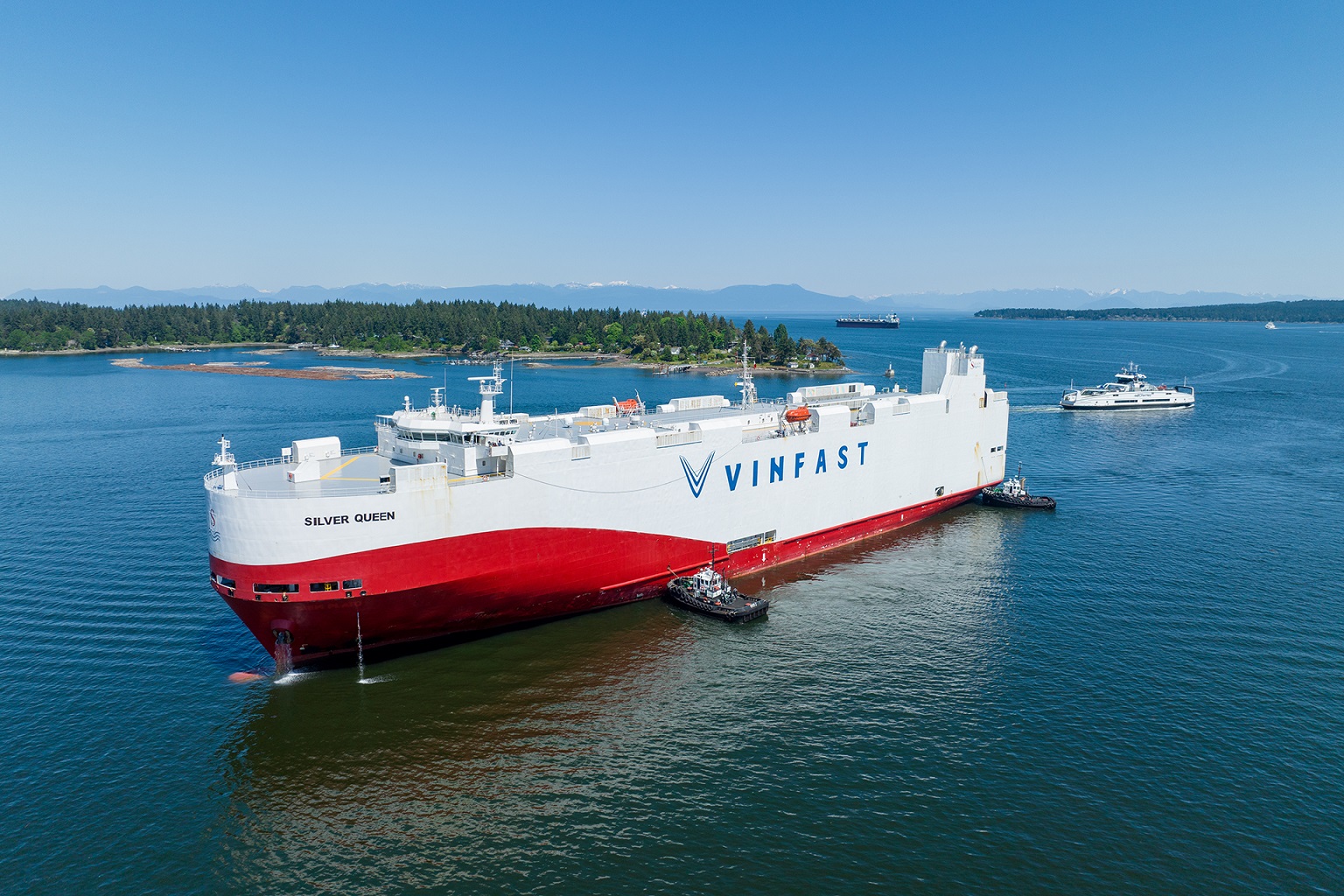 The First VinFast VF 8 Batch Arrived At The Port In Canada – VinFast Is ...